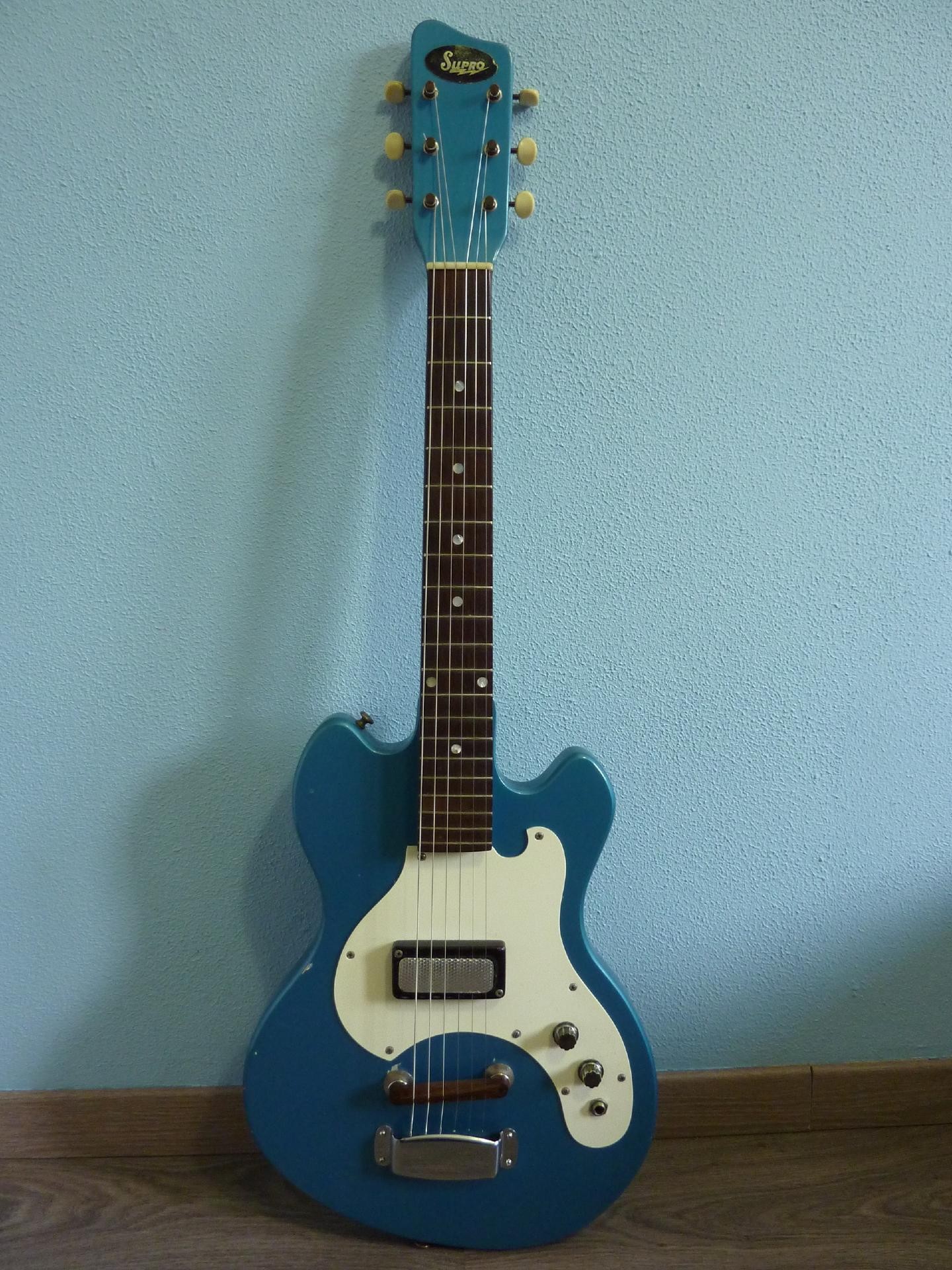 1964 Supro Super Seven - Buy vintage Supro guitar at Hender Amps ...