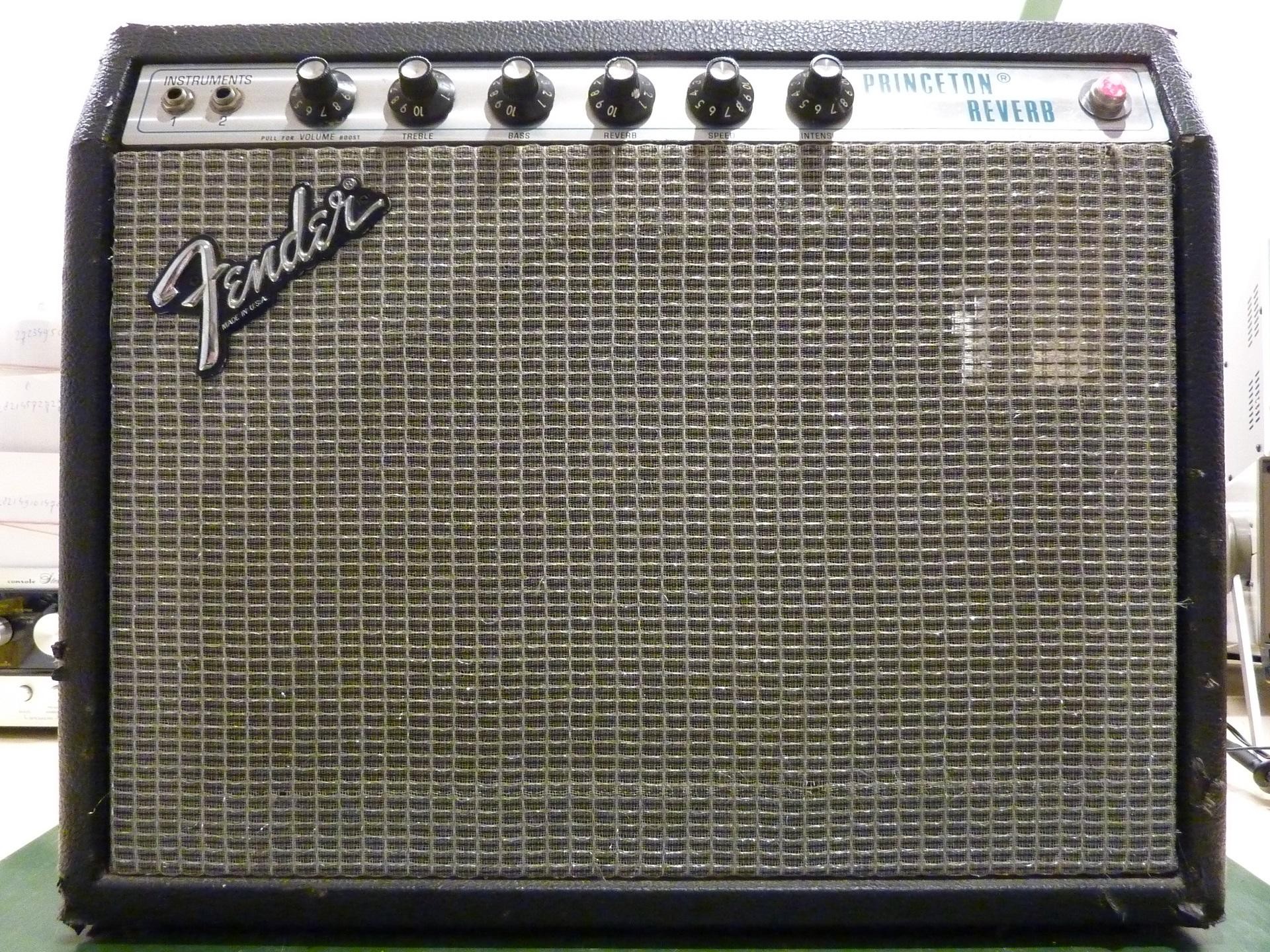 Fender Princeton Silverface - Buy Fender amps at Hender Amps vintage ...